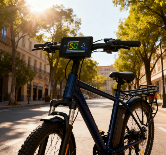 Tendances mondiales en matière d'affichage pour vélos électriques